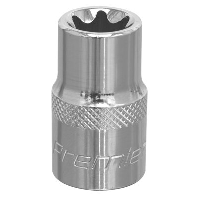 Sealey TRX-Star Socket E16 1/2" Square Drive Chrome Vanadium Steel Tool ...