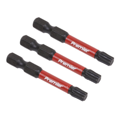 Sealey TRX-Star T30 Impact Power Tool Bits 50mm 3 Pieces Professional ...