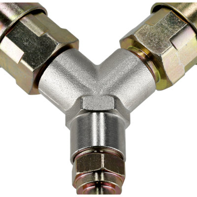 Sealey Twin Coupling Bodies Y-Adaptor ACX55