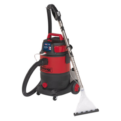 Sealey Valet Machine Wet & Dry With Two Fixed Wheels 30 Litres 1300W VMA914