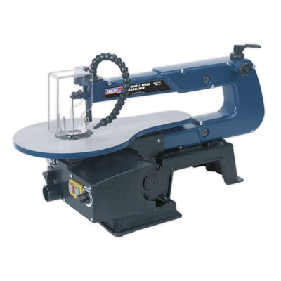 SEALEY VARIABLE SPEED SCROLL SAW 406MM THROAT 230V SM1302