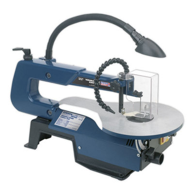 SEALEY VARIABLE SPEED SCROLL SAW 406MM THROAT 230V SM1302