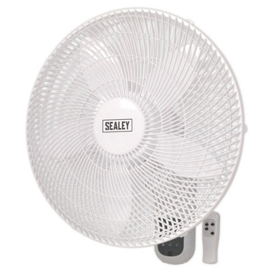 Sealey Wall Fan 3-Speed 18" with Remote Control 230V SWF18WR