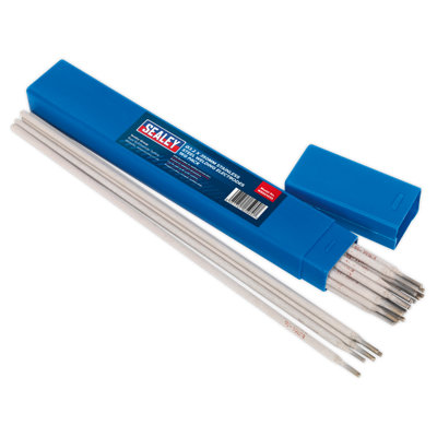 Sealey Welding Electrodes Rods Stainless Steel Diameter 3.2x350mm 100A ...