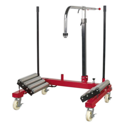 Sealey Wheel Removal Trolley 1200kg Capacity Extra-Large Jacking Handle ...