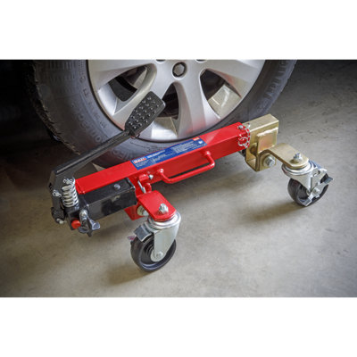 Sealey Wheel Skate Hydraulic With Four Diameter 100mm Nylon Castors ...