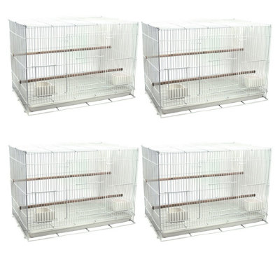 Sealey Wire Budgie Breeder Cages Pack of 4 - Little Friends | DIY at B&Q