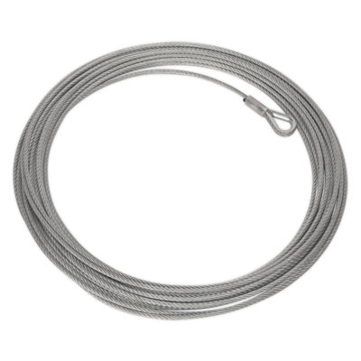 Sealey Wire Rope 5.4mmx17 Metres For ATV2040 ATV Quad Recovery Winch ...