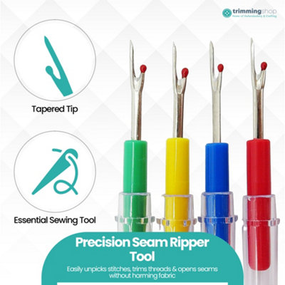 Seam Ripper with Cap Quick Unpicker Tool Thread Ripper for Sewing ...