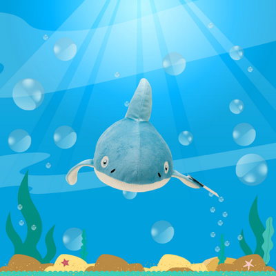 Sean The Shark-Knitty Friends Ocean Collection