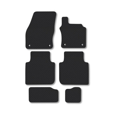 Seat Tarraco (2019+) 5mm Rubber Premium Car Mats Heavy-Duty Tailored Fit