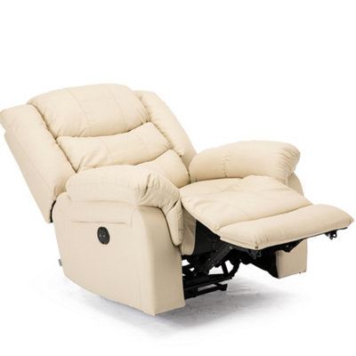 Seattle Electric Automatic Recliner Armchair Sofa Home Lounge Bonded ...