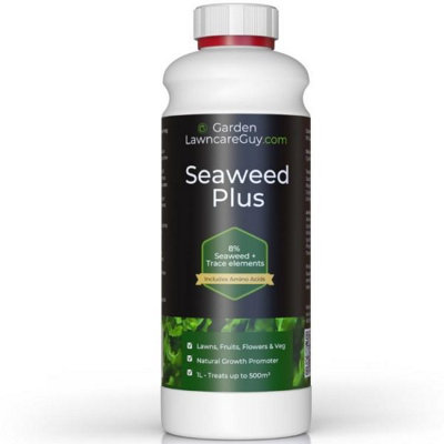 Seaweed Plus 1L - Organic Bio-Stimulant - Seaweed for Lawns | DIY at B&Q