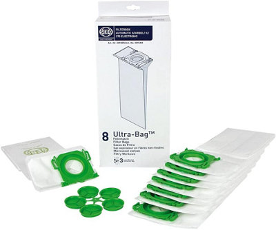 Sebo Ultra Bags 5093ER X7 X4 XP Automatic Vacuum Bags (8 Pack)