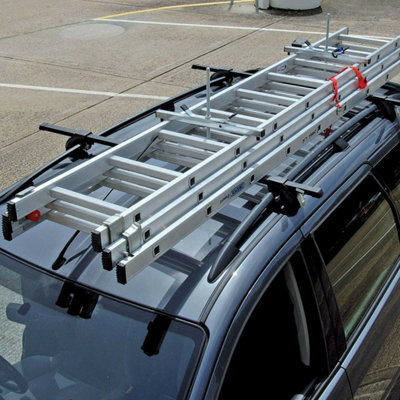 Secure 2 Pack Roof Rack Ladder Clamps - Lockable and Heavy-Duty ...