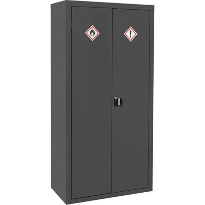 Secure CoSHH Substance Cabinet with Dual Lock - Spacious 900 x 460 x ...