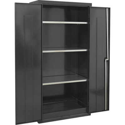 Secure CoSHH Substance Cabinet with Dual Lock - Spacious 900 x 460 x ...
