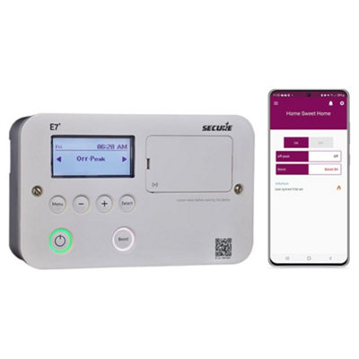 Secure E7+ Smart Capable Immersion Heater Timer Controller