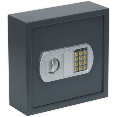 Secure Electronic Combination Key Cabinet Safe for 25 Keys - Heavy Duty ...