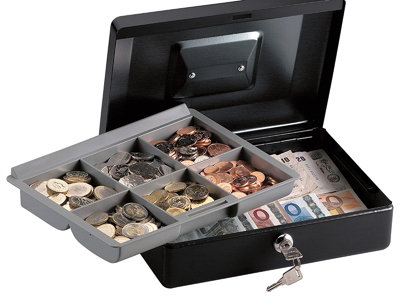 Secure Your Cash with the Master Lock Small Cash Box Featuring Keyed Lock