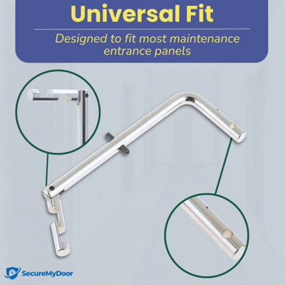 SecureMyDoor 2x Firemans Drop Key for Fire Brigade - Universal Fit for ...