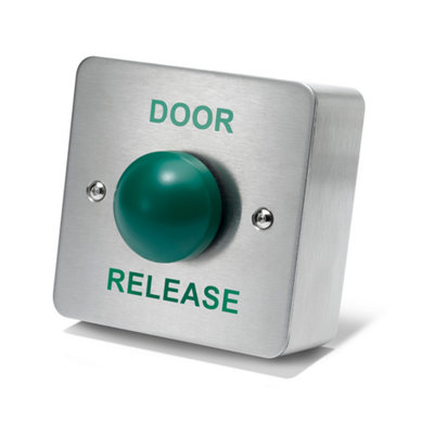 SecureMyDoor - Door Release Green Dome Button Push Press To Exit Switch ...