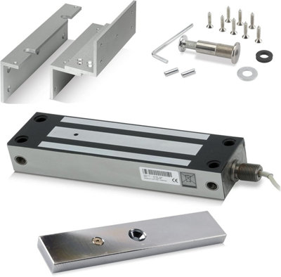 SecureMyDoor IP67 External Weatherproof Maglock with Z & L Fixing ...