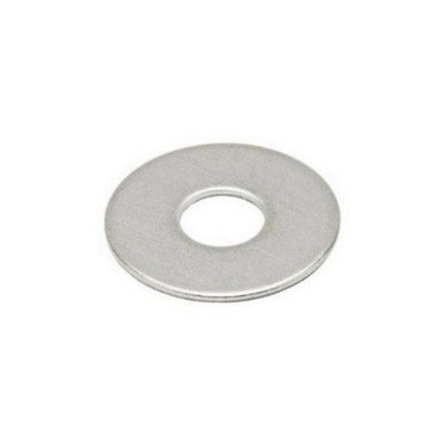 Securfix Zinc Plated Penny Washers (Pack of 100) Silver (20mm)