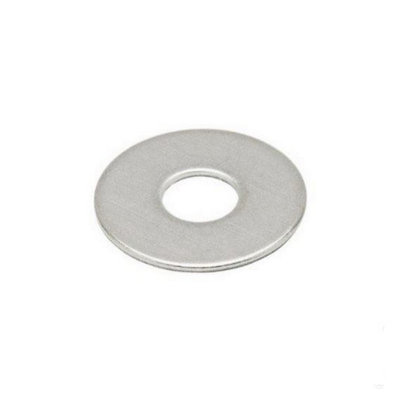 Securfix Zinc Plated Penny Washers (Pack of 50) Silver (One Size)