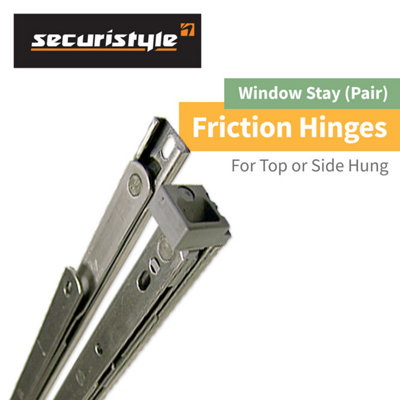 Securistyle Defender Standard Friction Hinge (Side Hung) - 12", 17mm