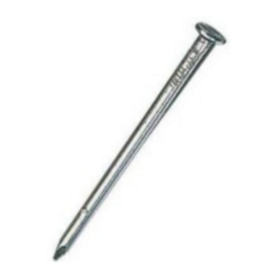 Securit Round Nails Bright - 4.5mm x 100mm - Pack of 10 - Bright Steel ...