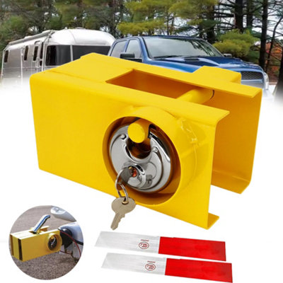 Security Tow Ball Universal Trailer Coupling Hitch Lock Security Lock