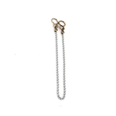 Securpak Chrome Plated Bath Plug Chain (Pack of 6) Silver (300mm) | DIY ...