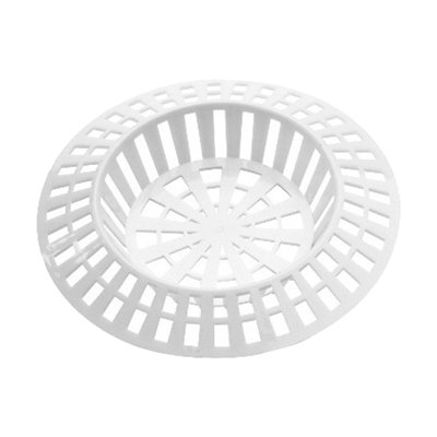 Securpak Plastic Sink Strainer (Pack of 2) White (38mm)