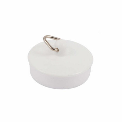 Securplumb Bath Plug White (1.7in)
