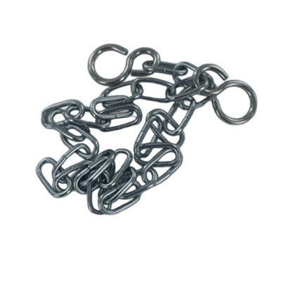 Securplumb Copper Plated Sink Chain Link Silver (One Size)