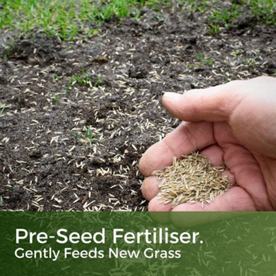 Seed Turf Lawn Feed Pre Seed Pre Turf Fertiliser 2.5kg 100m2