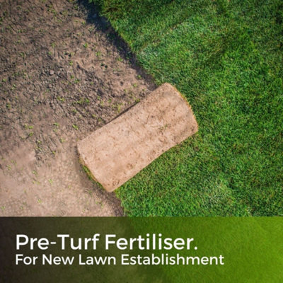 Seed & Turf Lawn Feed - Pre-Seed & Pre Turf Fertiliser 2.5kg (100m2)