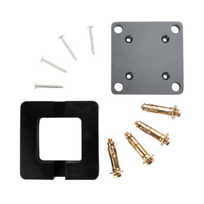 Select Composite 0.3m / 1ft Fence Panel & Post - 2 Teak Flat Composite ...