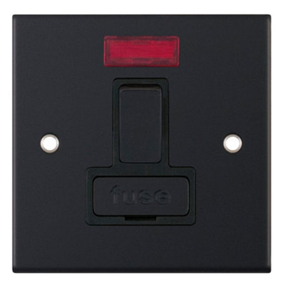 Selectric DSL11-29 M5 Switched Spur Connection Unit with Neon 13A (Matt ...