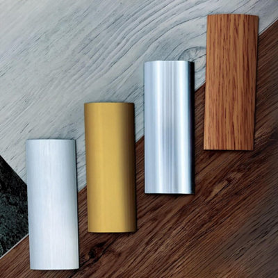 Self-Adhesive 38mm Euro Cover Strip for Vinyl Tile Door Threshold Trim ...