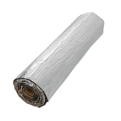 Self Adhesive Aluminum Foil Insulation Roll Insulation Film 5M