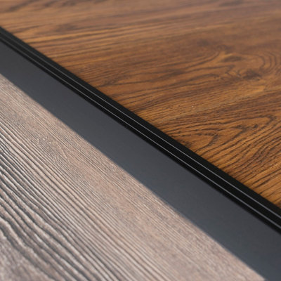 Self-adhesive anodised aluminium door floor bar edge trim threshold ...