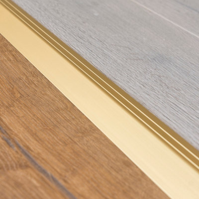 Self-adhesive anodised aluminium door floor bar edge trim threshold ...