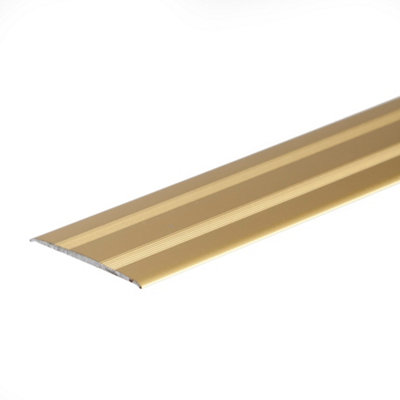 Self-adhesive anodised aluminium door floor bar edge trim threshold ...