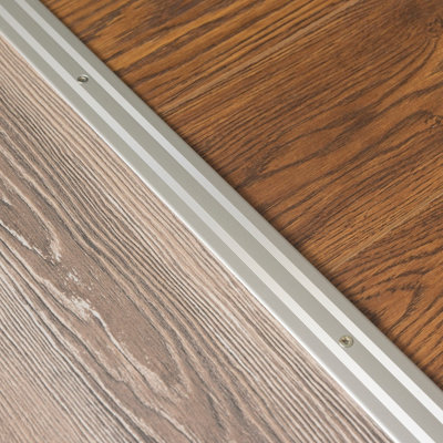 Self-adhesive anodised aluminium door floor bar edge trim threshold ...