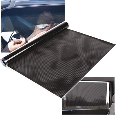 Self-Adhesive Car Window Film - Removeable & Reusable Cut to Size Sun ...