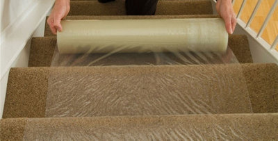 Self Adhesive Carpet Protector Film Home Caravan Decorating Floor ...