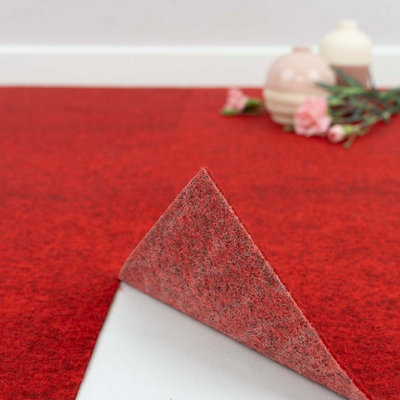 Self-adhesive carpet tiles red stick on carpet tiles 40 x 40 cm self ...