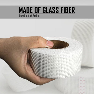 SELF ADHESIVE FIBERGLASS MESH TAPE FOR DRYWALL REPAIR JOINT ...